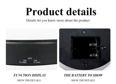 China OEM 360 Degree Electric Rotating Turntable Display Stand For Mobile Phone Accessories for sale