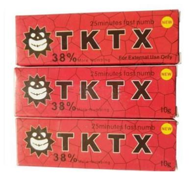 Китай New Tktx 38% Numb Anesthetic Cream 10g No Pain Fast Numbness Cream продается
