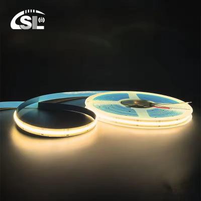 China 320Leds 3000K Warm Flexible COB Led Strip Light for Kitchen living room Ra90 Flexible for sale