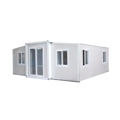 Cina Casa di container pieghevole espandibile con finestra scorrevole in PVC e pavimento in cartone MGO da 18 mm in vendita