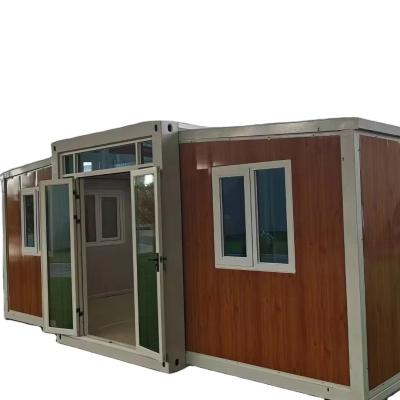 Cina 20 piedi di spedizione struttura in legno acciaio casa di container di lusso per acciaio leggero in vendita