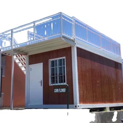 China REACHTOP Expandable Prefabricated Container House Office Building Flat Pack Container for sale