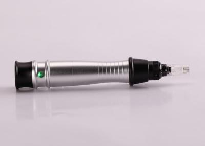 Cina Penna elettrica nera ed argentea di Derma, agugliatura Dermapen della pelle per pigmentazione in vendita