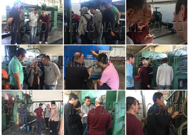 800x800mm Rubber Bullpen Cowshed Mat Making Machine 8