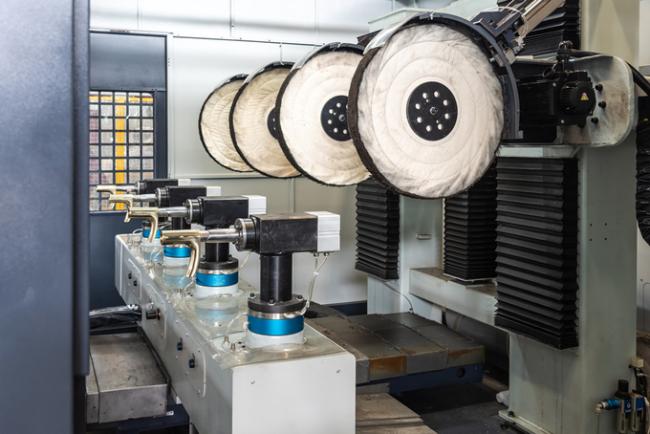 CNC Automatic Metal Surface Grinding Polishing Machine For Brass Faucet Handle 1