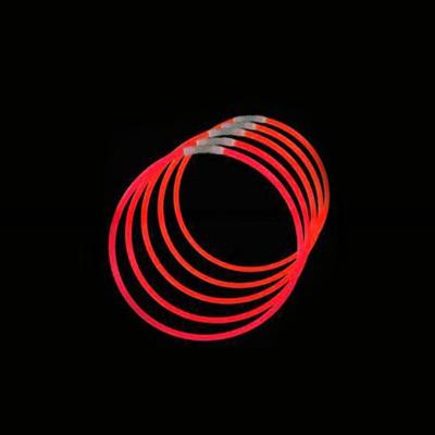 8-12 Hours Glow Time Assorted Colors Chemical Glow Stick Necklace for 2022 Party