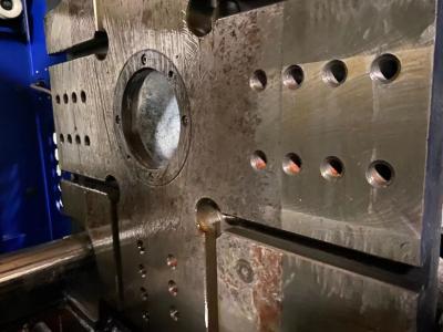 Cina ABS haitiano pp 9.75kW della macchina a iniezione usato orizzontale in vendita