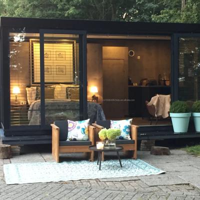 China 2 Bedroom Expandable Container House Prefab Steel Modular Tiny Home for Outdoor in Customized Color and 20ft or 40ft Size for sale