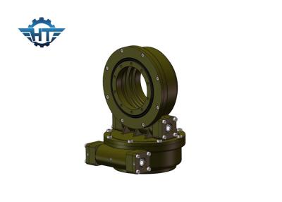 중국 7 인치 태양 학력별 반편성을 위한 전기 24v DC 모터를 가진 이중 축선 회전 드라이브 변속기 판매용