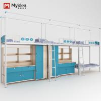 Quality Modern multi-function blue series student apartment bed under the table four for sale