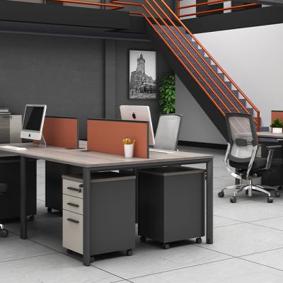 Cina Mobile flessibile e silenzioso per attività di ufficio, per archiviazione documenti e dati, mobile basso con serratura, mobile da ufficio lato scrivania in vendita