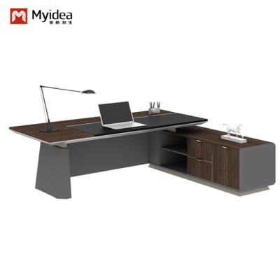 China Solid Wood Office Desk, Simple And Modern Office Desk And Chair Combination, Light Luxury Manager, Single Person Desk, Large Shift Desk, Boss Desk for sale