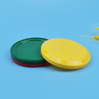 Chine couvercles en plastique de fer-blanc de 53mm de boîte de PE en aluminium de nourriture à vendre
