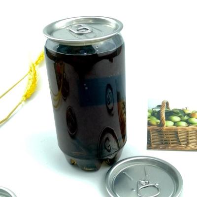 Κίνα 126mm 375ml καθαρίζουν το πλαστικό μπουκάλι χυμού για το κρύο ποτό προς πώληση