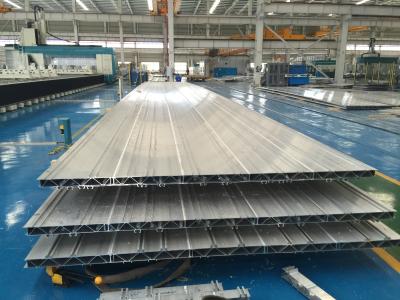 Κίνα 4.2M 6063 εξωθημένα αλουμίνιο σχεδιαγράμματα T6 16.8MM πάχος τοίχων που χρησιμοποιείται ως πλευρικός τοίχος των υπόγειων τρένων προς πώληση