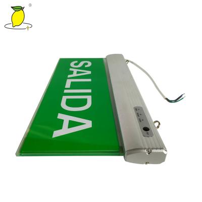 China Luz de emergencia caliente de la muestra de la salida de la luz de emergencia de la luz de la salida de emergencia de la venta LED llevada en venta