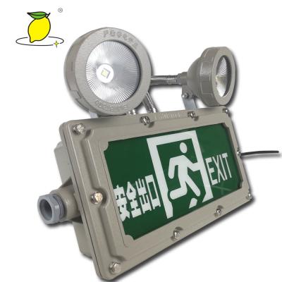 China El LED hermana la muestra doble de las luces de emergencia del punto para los grandes almacenes/el hotel en venta