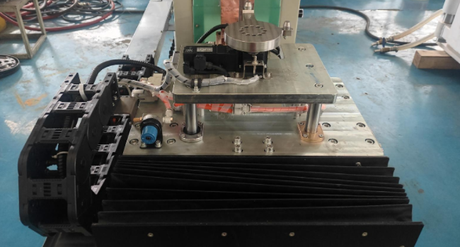 Automatic resistance projection welder detail image