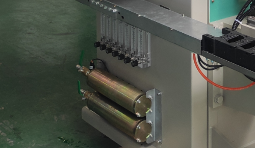 Automatic resistance projection welder detail image