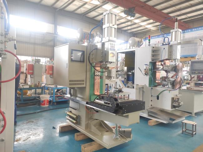 Automatic resistance projection welder scene image