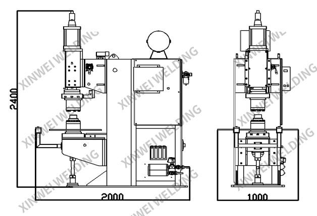 Multi Point Resistance Spot Welding Machine