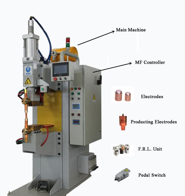 spot welder control panel