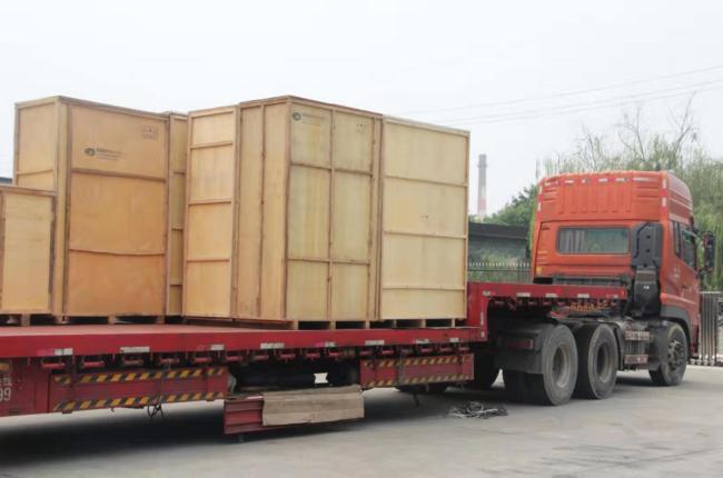 spot welding machine packing