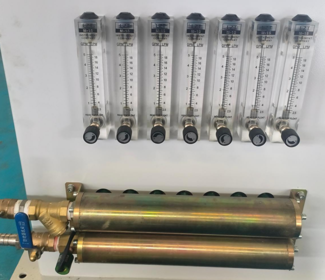 Waterway components with rust treatment