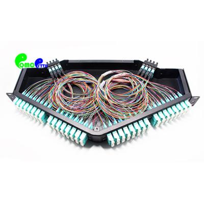 Cina il quadro d'interconnessione di 96F 128F 144F MPO 19' 1RU ha riparato il tipo quadro d'interconnessione di FHD in vendita