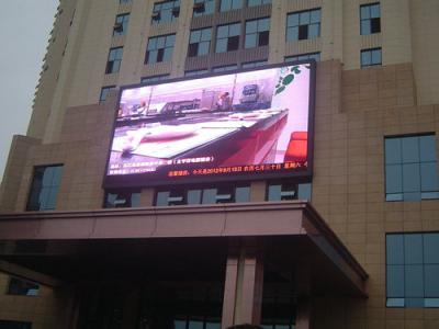Cina 10000dot/schermo di visualizzazione all'aperto LED del ㎡ IP65 10mm per la pubblicità, SDI/HDSDI in vendita