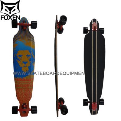 中国 携帯用カナダのかえでのスケートボード/Longboards HR 95A Bushion 販売のため