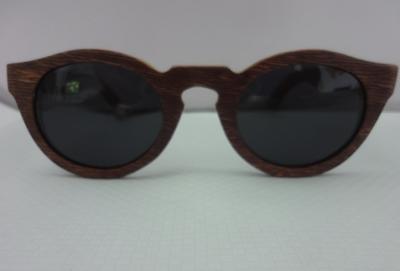 China Bambú original popular de las gafas de sol de madera hechas a mano del monopatín del 100% en venta