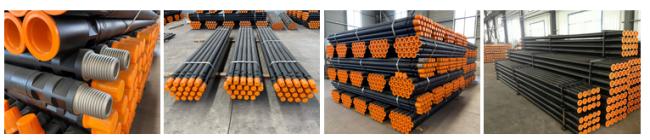 Drill rod being used in mining application