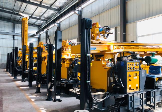 ST400 rig demonstrating drilling capability