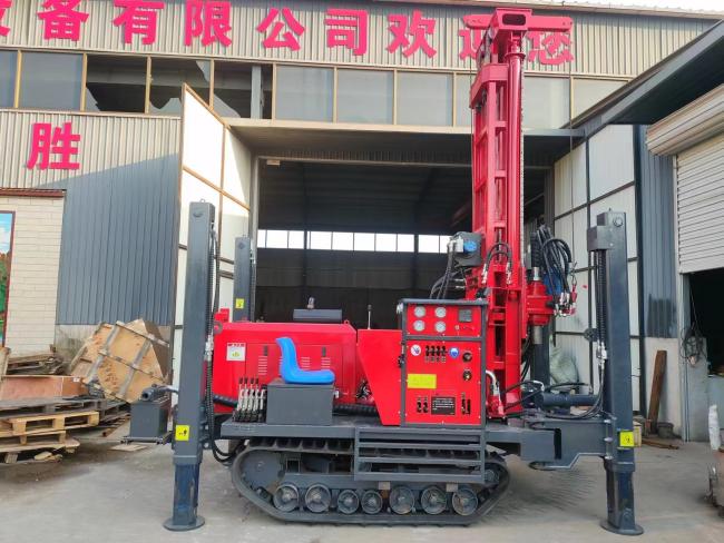 Shitan ST 180 Pneumatic Drilling Rig operational view