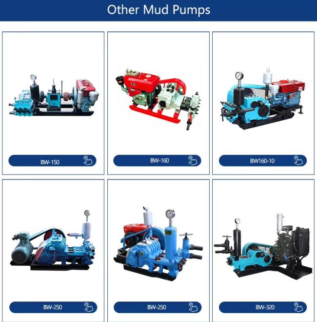 Close-up of BW 160-10 Mud Pump control components
