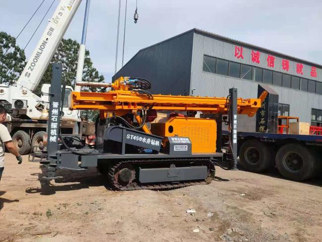 ST200 rig demonstrating drilling capability