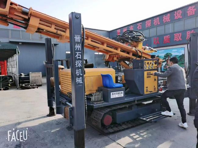 ST350 Pneumatic Drilling Machine in operational environment