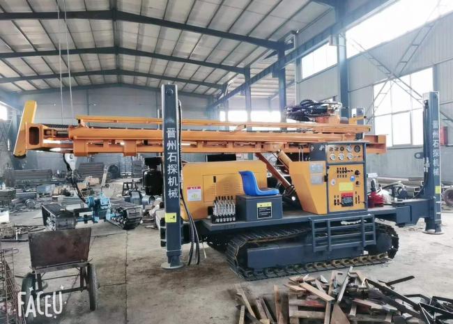 ST 350 drilling rig demonstrating drilling capability