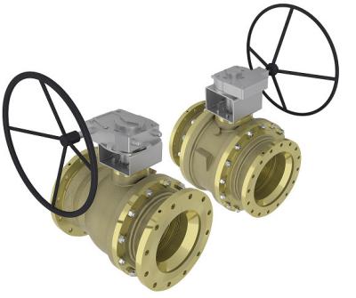 Cina Valvola a sfera bronzea di alluminio DN50~DN600 di api 600 in vendita