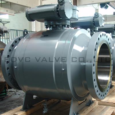 Cina La valvola a sfera laterale dell'orecchione dell'entrata del CS A105 completamente ha saldato 300LB a 22 pollici in vendita