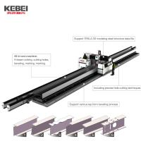 Quality 30000W Profile Steel Laser Cutting Machine Flange Bevel Cutting With Beckhoff Control System for sale