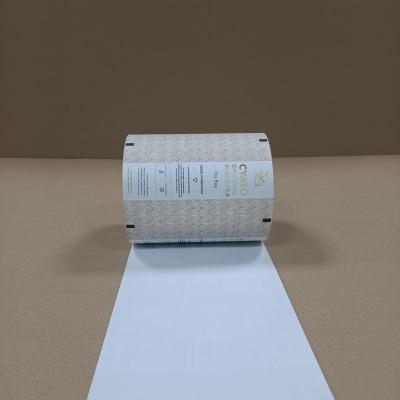 중국 프리미엄 식품 안전 간편 절취 종이 롤, 효율적인 티백 오버랩 포장을 위한 열 접착 코팅 판매용