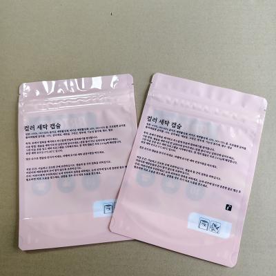 Cina Buste a prova di perdite e a prova di bambino con doppia sigillatura per imballaggio all'ingrosso di prodotti per la pulizia e concentrati. in vendita