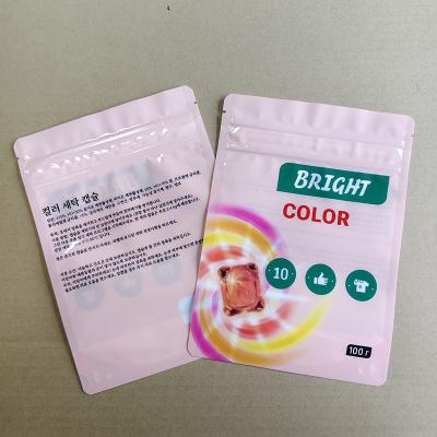 Cina Buste a prova di perdite e a prova di bambino con doppia sigillatura per imballaggio all'ingrosso di prodotti per la pulizia e concentrati. in vendita