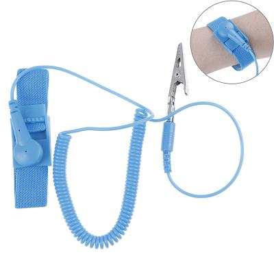 China ESD Cordless Anti Static Bracelet With Adjustable Discharge Cable for sale