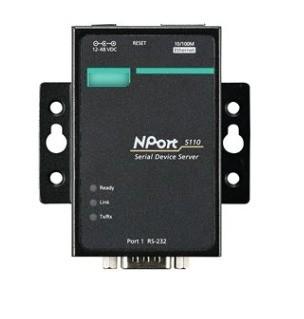 China 100% Original NPORT 5110 Port RS-232/422/485 Serial Port Device Networking Server para MOXA à venda