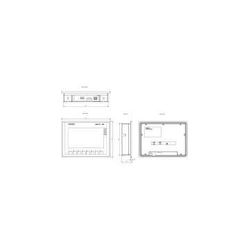 Китай 100% оригинальный SIMATIC touch для Siemens HMI KTP700 базовая версия DP тонкая панель 6AV21232GA030AX0 продается