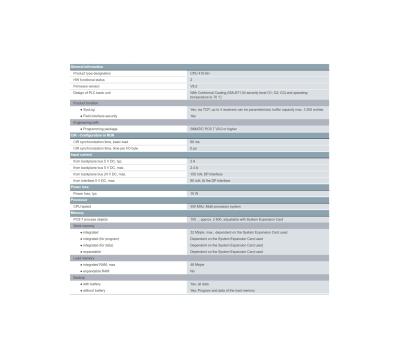 Chine Siemens PLC S7-400 6ES7410-5HX08-0AB0 PCS 7 processeur avec interface de communication RS485 à vendre