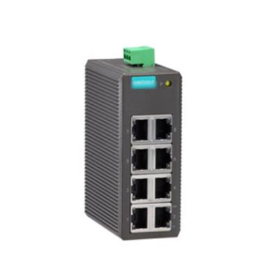Китай EDS-208 8-портный неуправляемый коммутатор Ethernet начального уровня для аксессуаров для газовых горелки MOXA продается